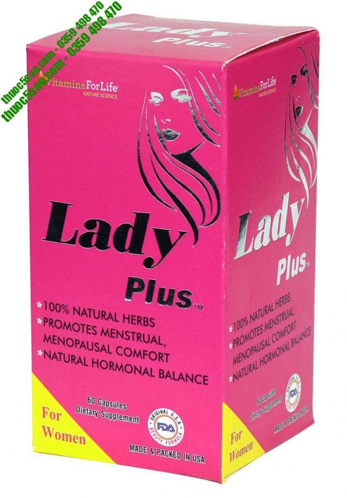 [GIÁ GỐC] Lady Plus - Viên uống tiền mãn kinh, cải thiện chứng bốc hỏa ...