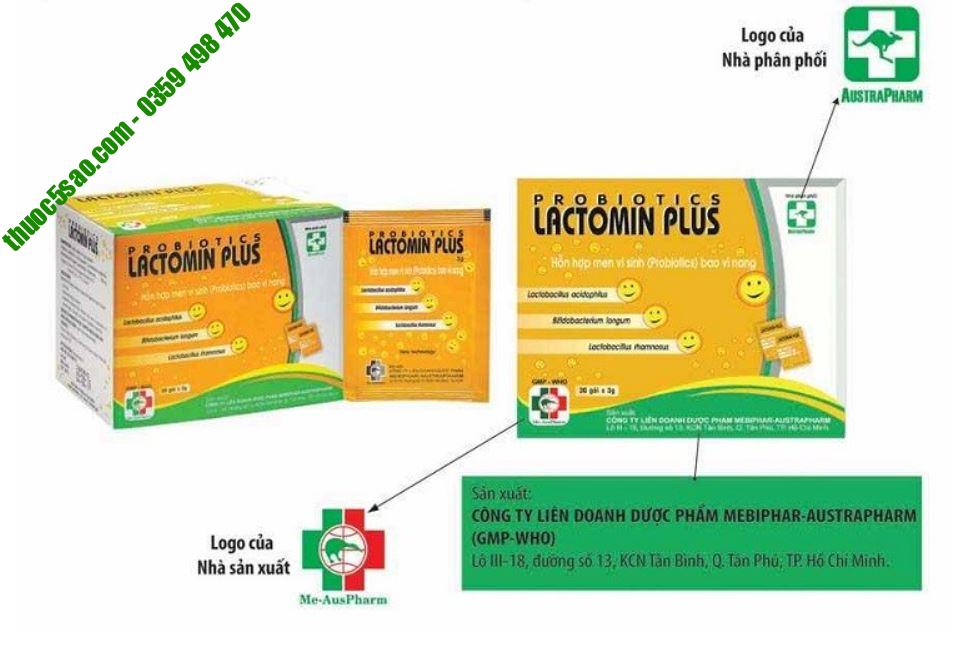 [Giá Gốc] Men vi sinh Probiotics Lactomin Plus hỗ trợ đường tiêu hóa