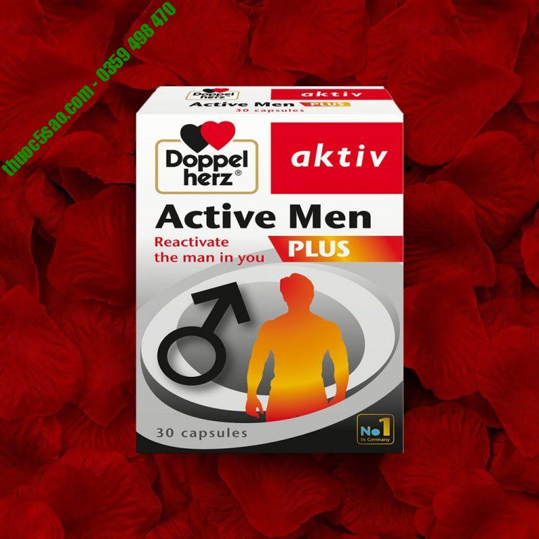 Active Men Plus tăng cường sinh lý nam hộp 30 viên - Thuốc 5 sao - Uy ...