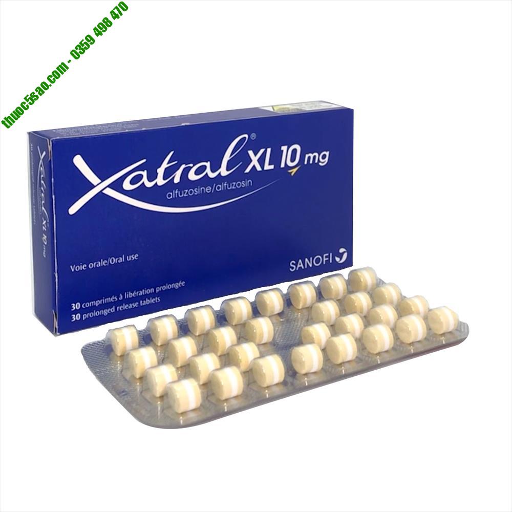 Xatral XL 10mg hỗ trợ điều trị phì đại tuyến tiền liệt Hộp 30 viên ...