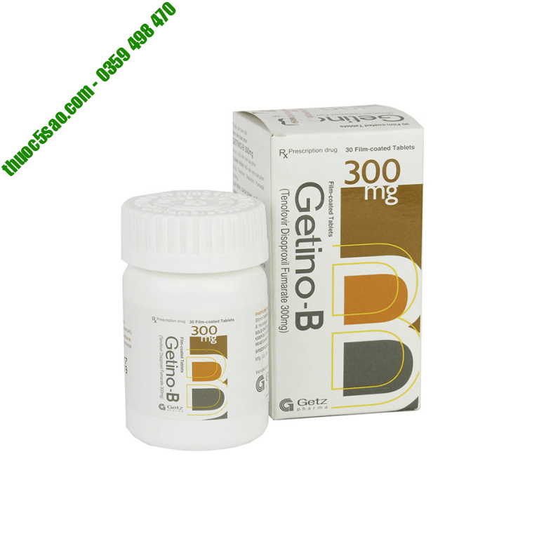 [GIÁ GỐC] Getino-B hỗ trợ điều trị viêm gan B, phòng chống HIV, hộp 30 ...