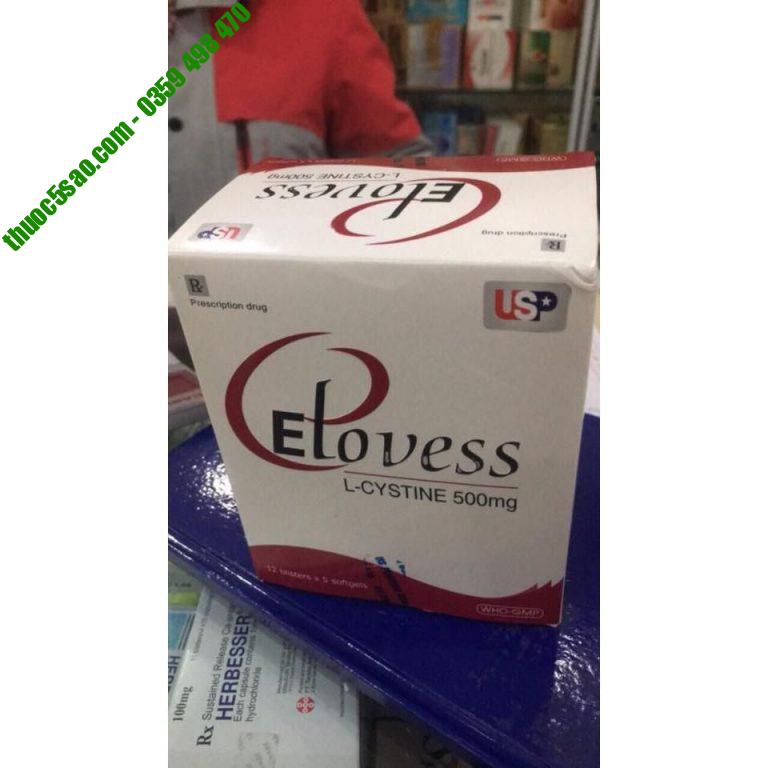 [GIÁ GỐC] Elovess hỗ trợ điều trị sạm da, nám da hộp 60 viên - Thuốc 5 ...