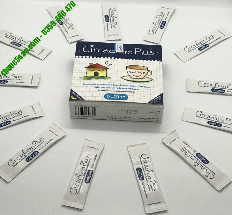 [GIÁ GỐC] Circadiem Plus hỗ trợ giúp ngủ ngon giấc Hộp 20 gói - Thuốc 5 sao - Uy tín, chất lượng ...