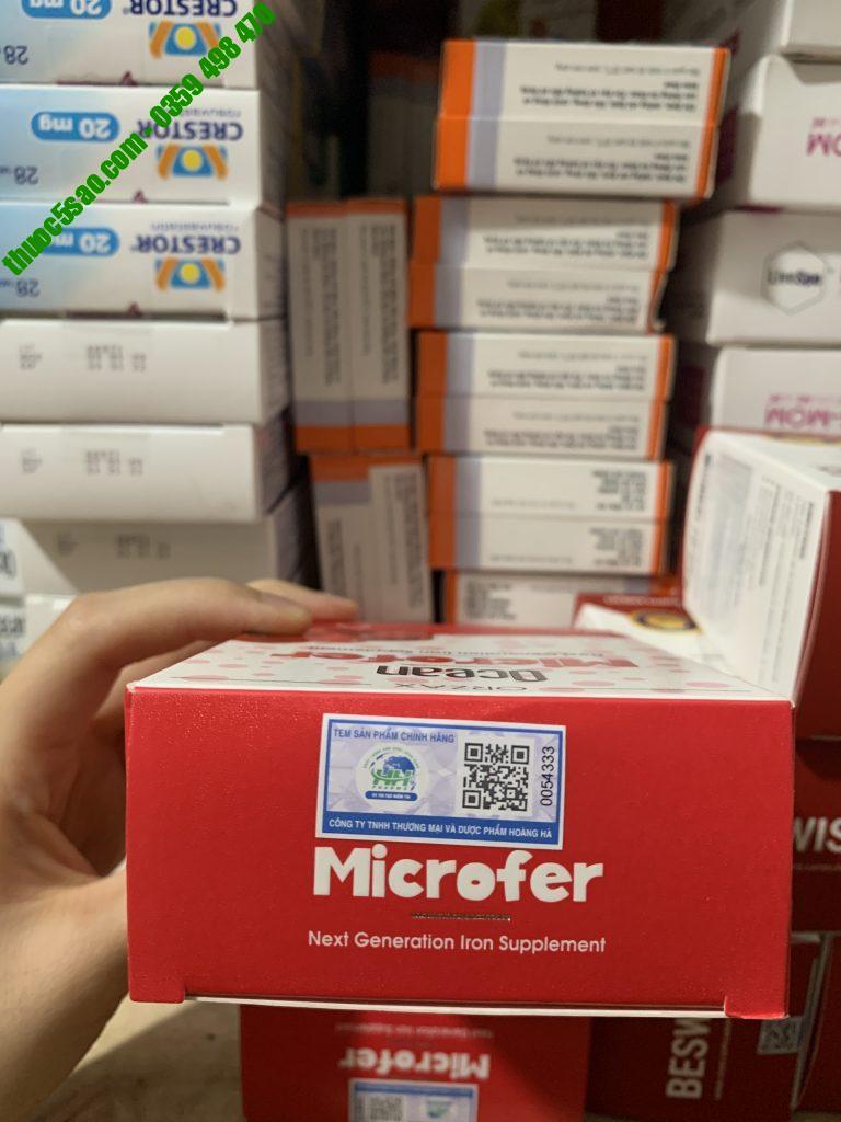[GIÁ GỐC] Ocean Microfer bổ sung sắt cho cơ thể Hộp 30ml - Thuốc 5 sao ...