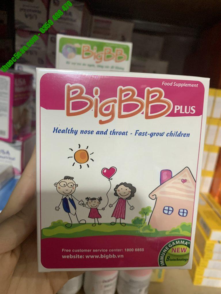 [GIÁ GỐC] Cốm BigBB Plus mũi họng khoẻ, trẻ mau lớn Hộp 16 gói - Thuốc ...
