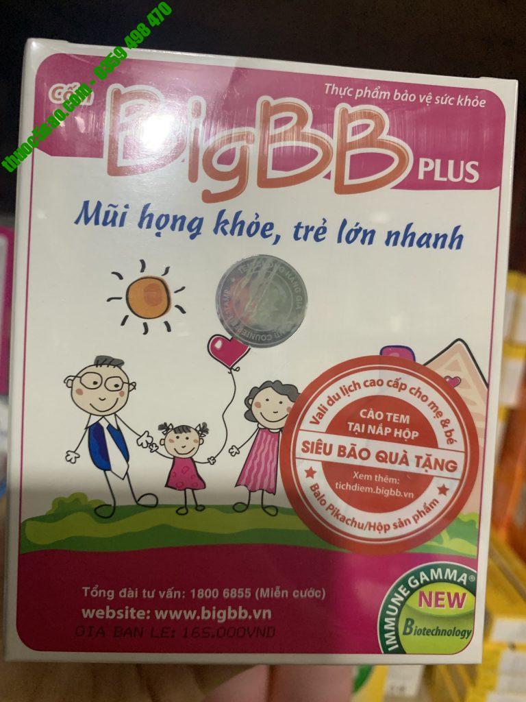 [GIÁ GỐC] Cốm BigBB Plus mũi họng khoẻ, trẻ mau lớn Hộp 16 gói - Thuốc ...