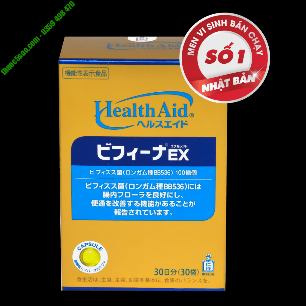 [GIÁ GỐC] Bifina Ex điều trị và ngừa rối loạn tiêu hóa hộp 30 gói ...