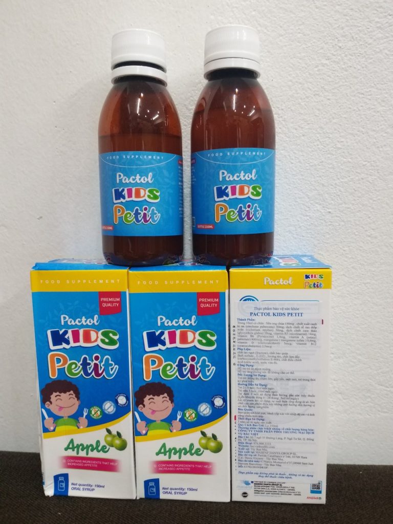 [GIÁ GỐC] Pactol KIDS Petit cho bé ăn ngon và khỏe hơn chai 150ml