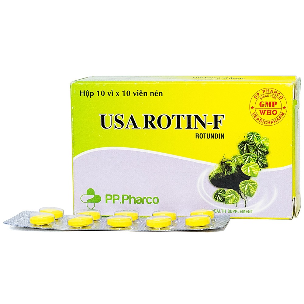 [GIÁ GỐC] USA Rotin-F Rotundin cho giấc ngủ ngon hộp 100 viên