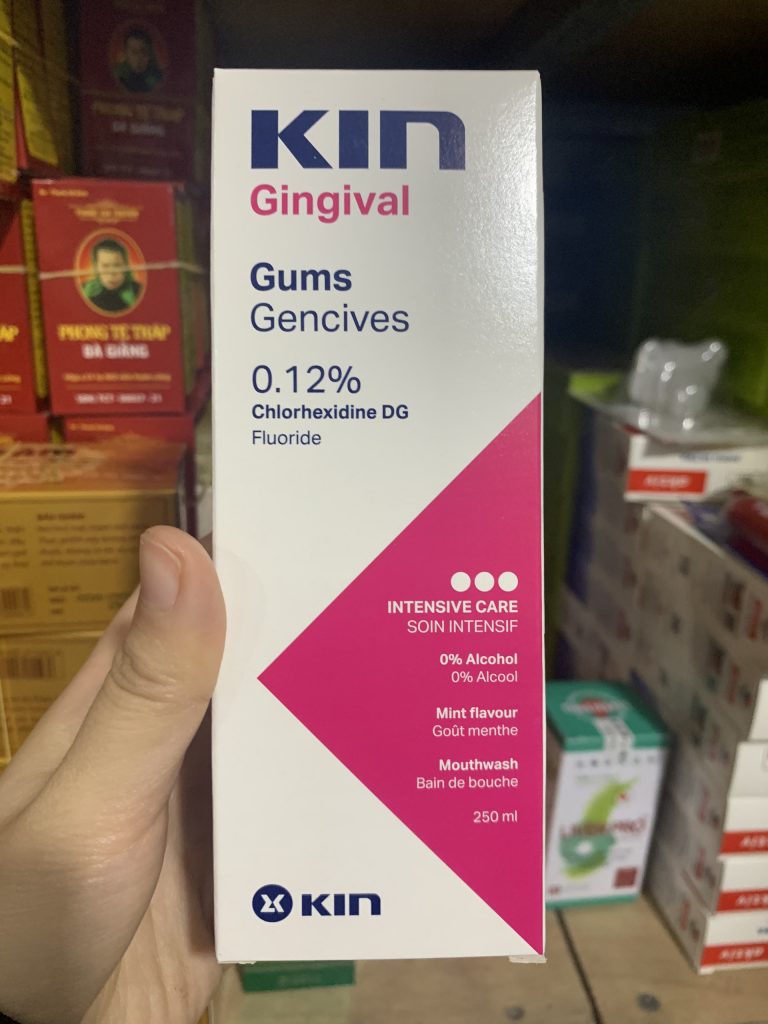 [GIÁ GỐC] Nước súc miệng Kin Gingival 250ml hộp 1 chai 250ml