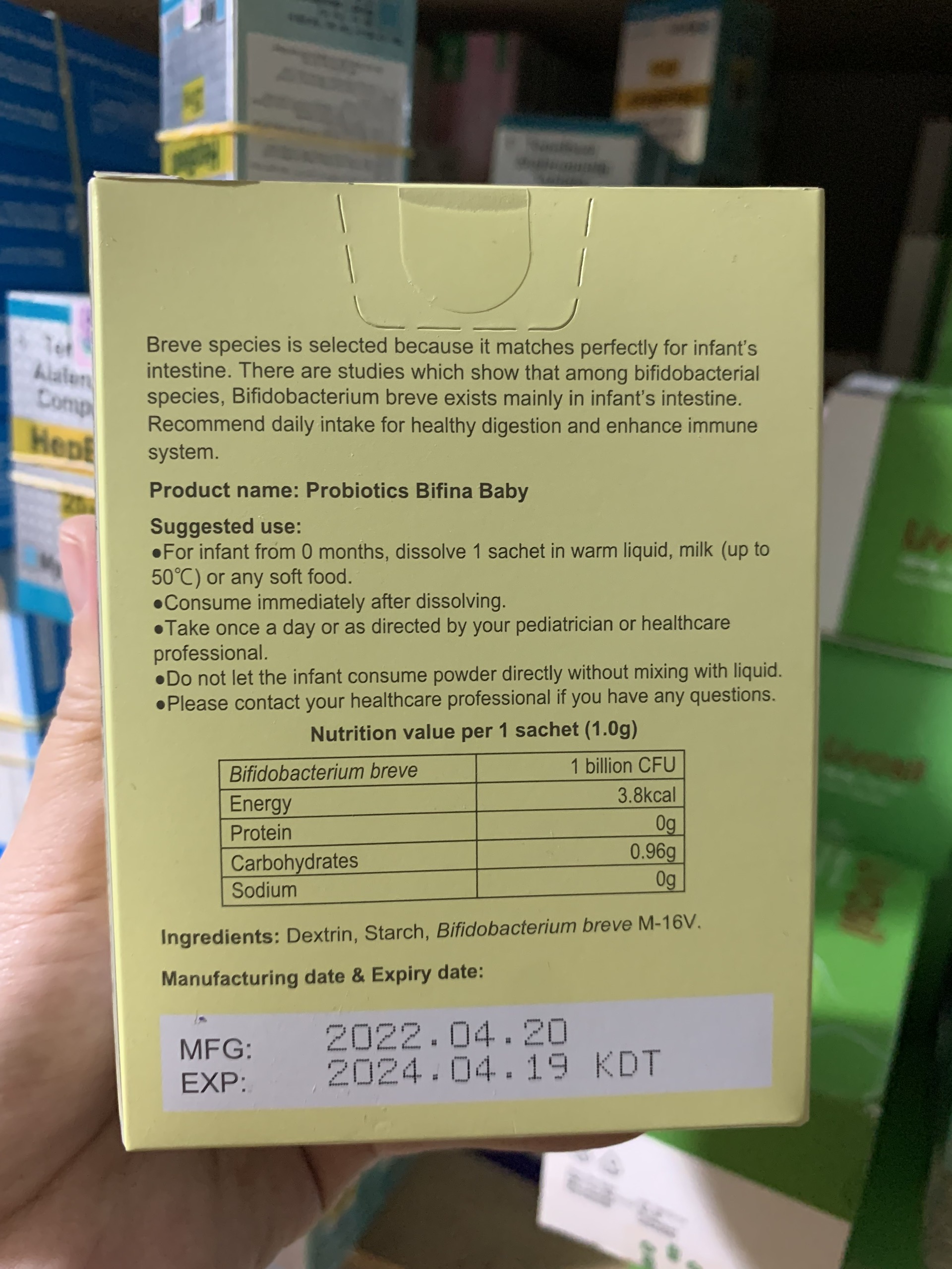 [GIÁ GỐC] Men vi sinh Bifina Baby Nhật Bản hỗ trợ tiêu hoá Hộp 30 gói ...