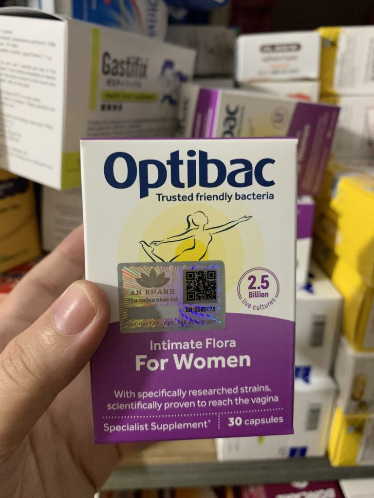 [GIÁ GỐC] Men phụ khoa OptiBac Probiotics For Women cho nữ giới Hộp 30 ...