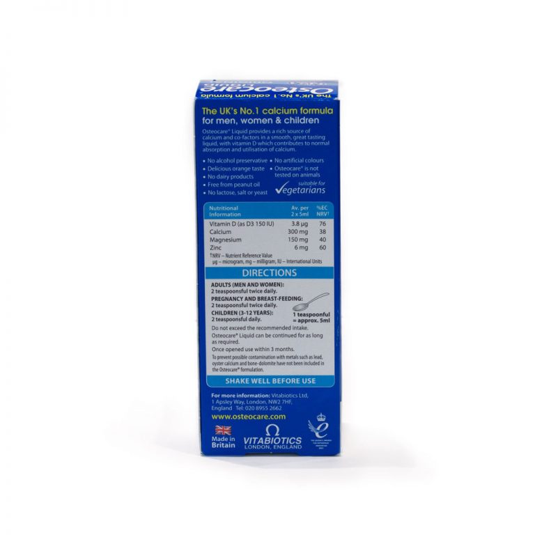 [GIÁ GỐC] Osteocare Liquid Original bổ sung canxi cho trẻ Chai 200ml ...