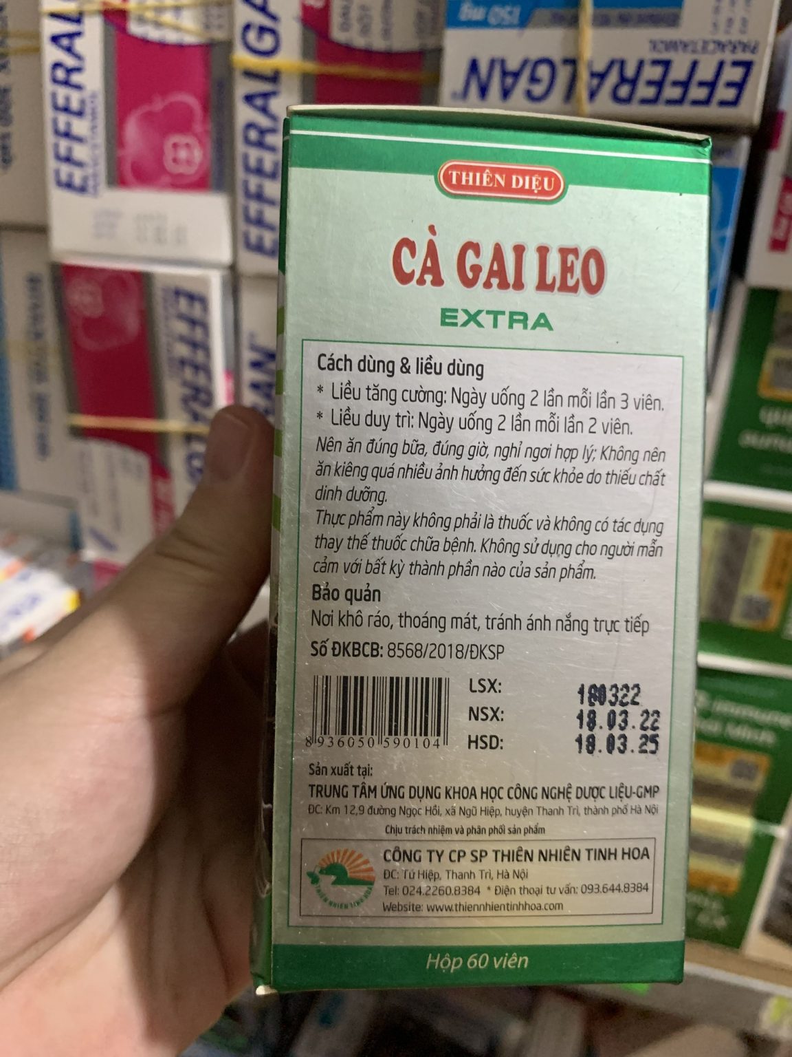 [GIÁ GỐC] Cà gai leo extra hỗ trợ giải độc gan Hộp 60 viên - Thuốc 5 ...