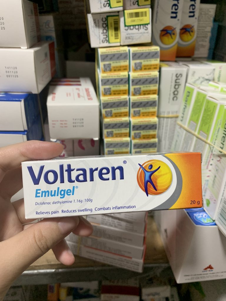 [GIÁ GỐC] Voltaren Emulgel hỗ trợ giảm đau, kháng viêm Tuýp 20g - Thuốc ...