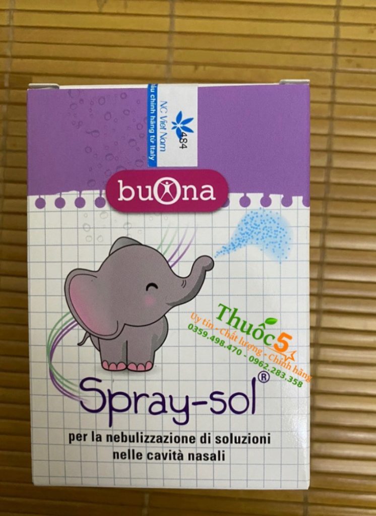 [GIÁ GỐC]Buona Spray-sol - Dụng cụ xịt mũi chuyên dụng cho trẻ - Thuốc ...