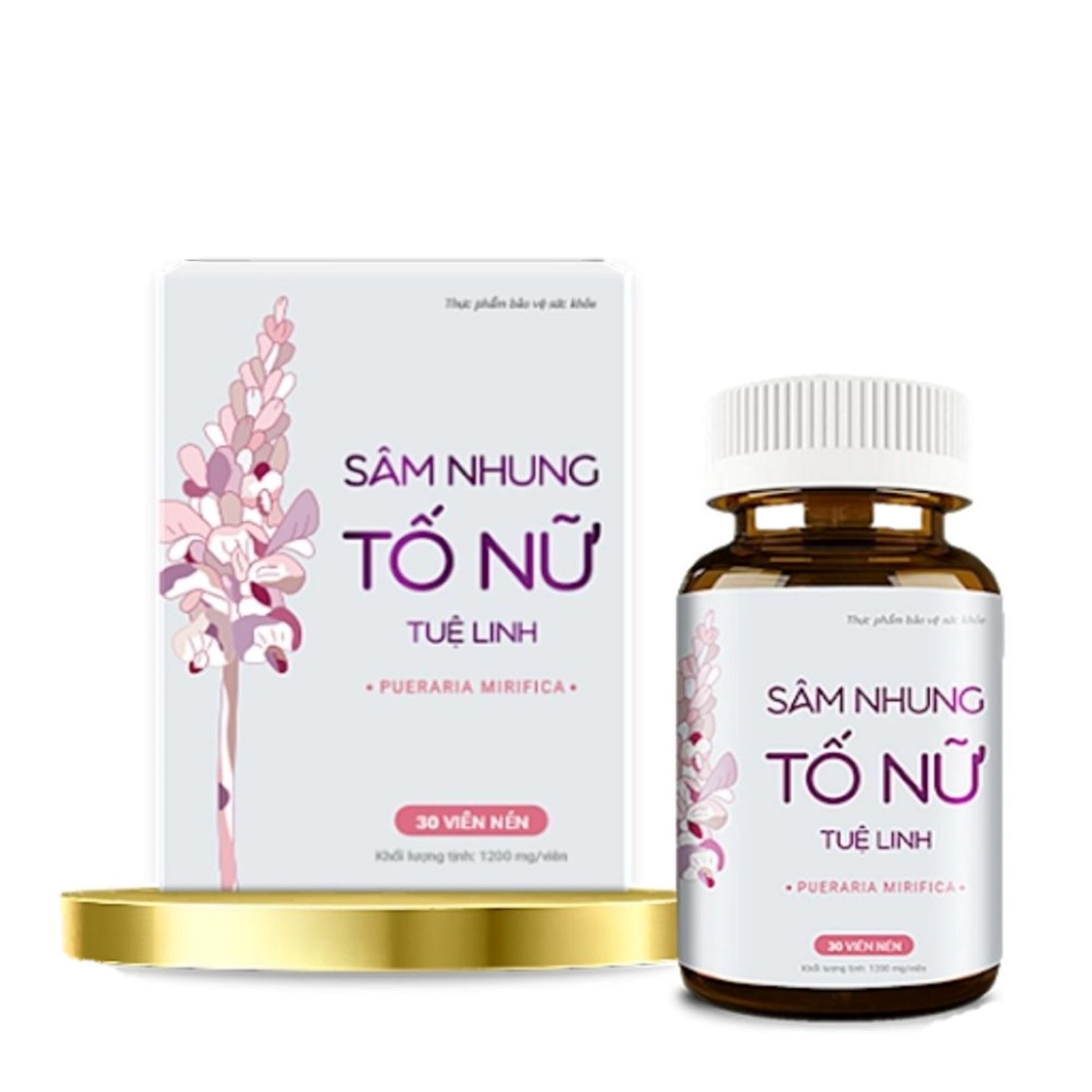 [GIÁ GỐC] Sâm nhung Tố nữ Tuệ Linh tăng nội tiết tố hộp 30 viên