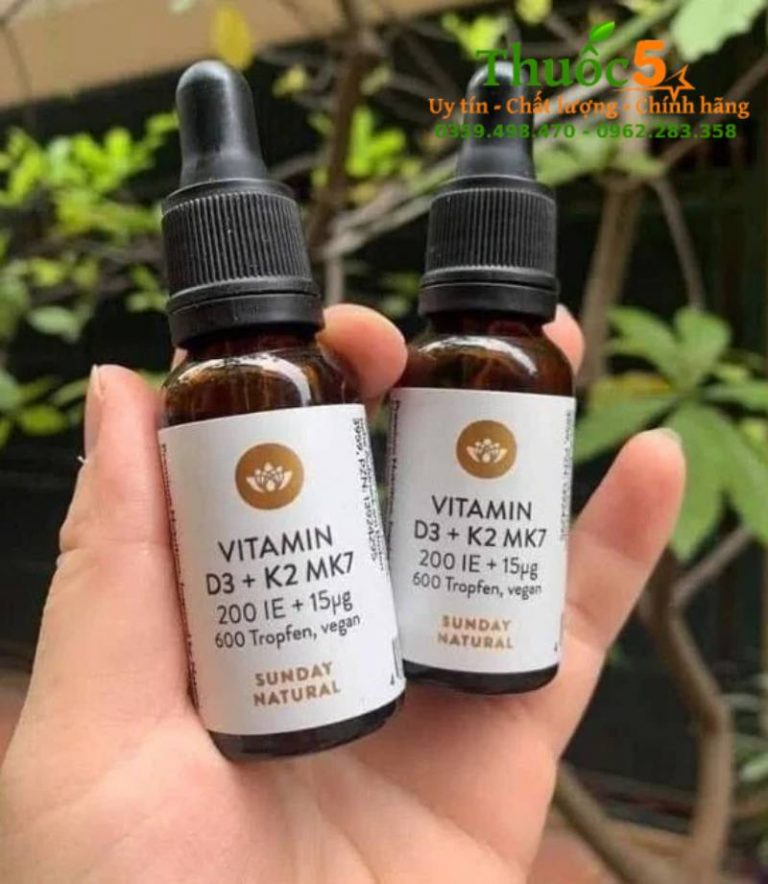 [GIÁ GỐC] Vitamin D3 K2 MK7 Sunday Natural - Thuốc 5 sao - Uy tín, chất ...