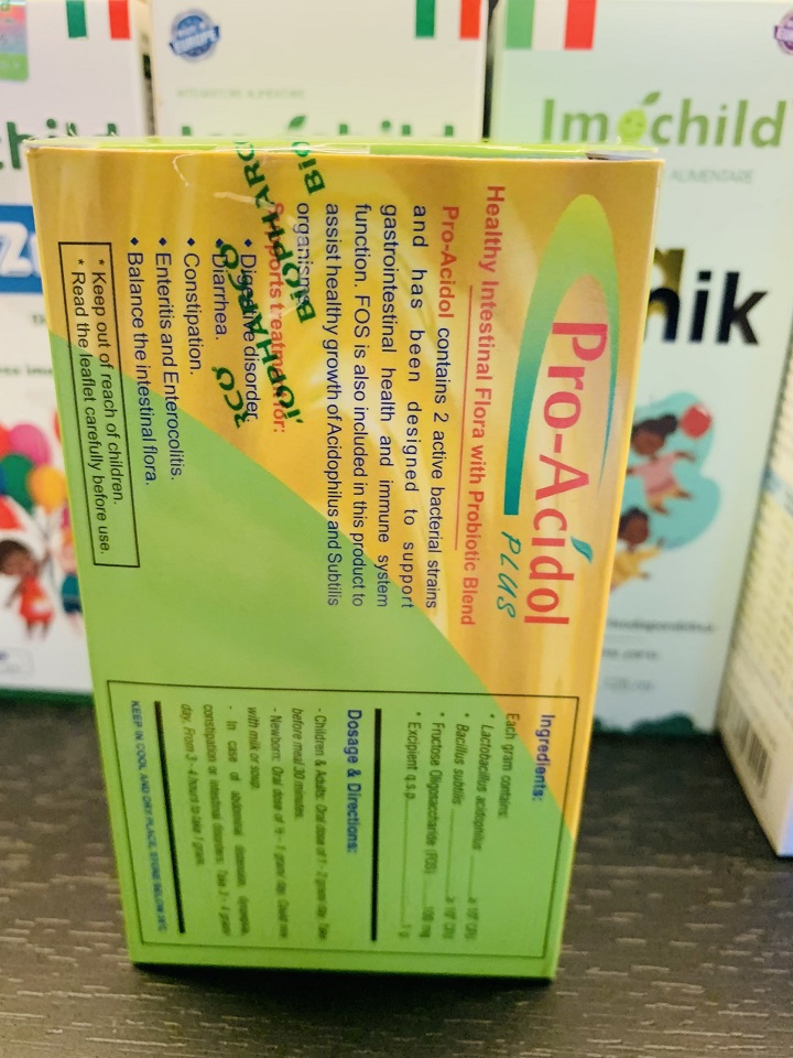 Pro-Acidol Plus 100G, 50G điều trị loạn khuẩn đường tiêu hóa