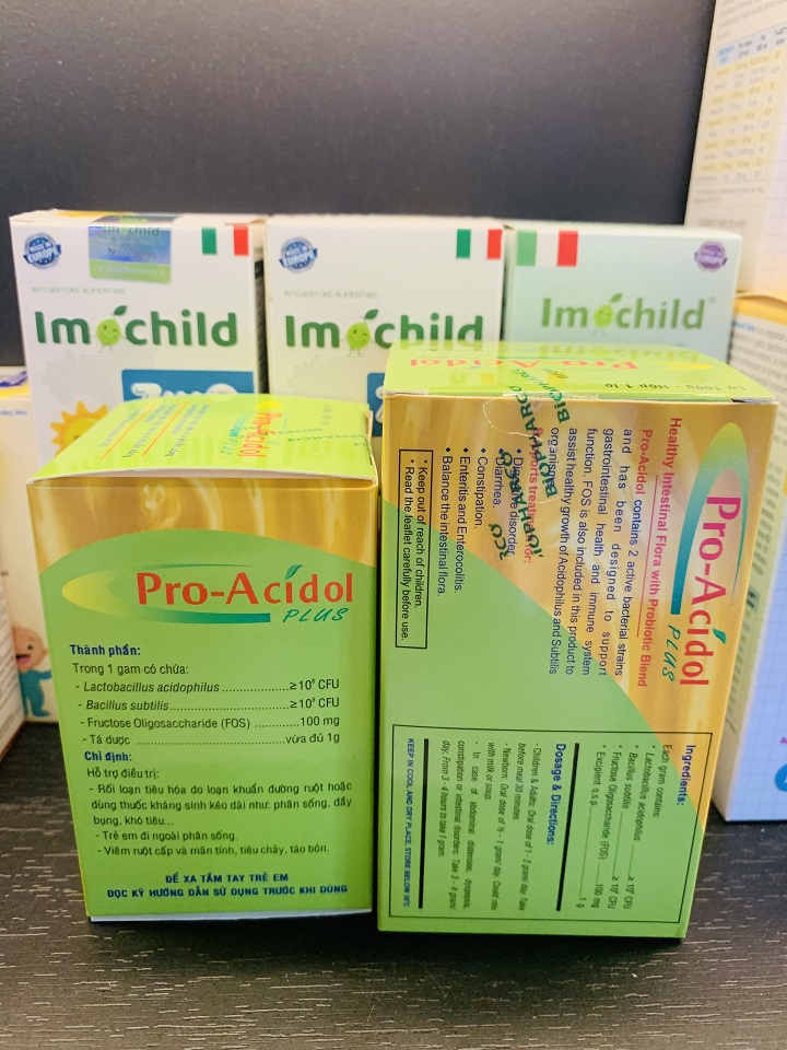 Pro-Acidol Plus 100G, 50G điều trị loạn khuẩn đường tiêu hóa